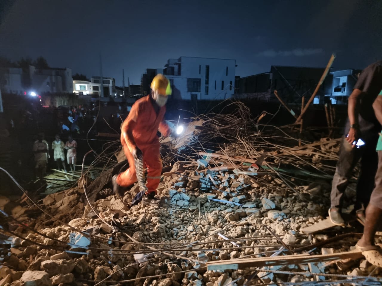 Lagos building collapse: Two persons rescued
