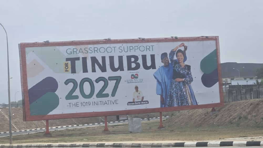 Presidency speaks on campaign billboards for Tinubu, Shettima